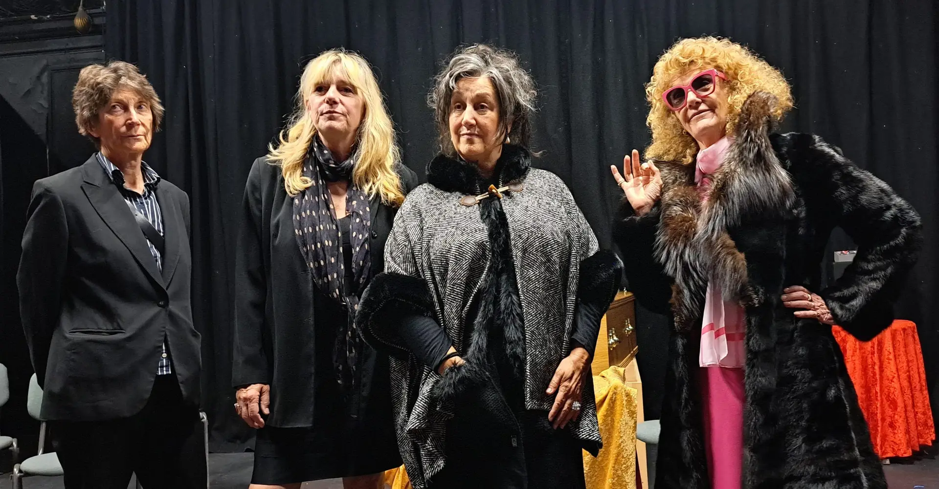 FOUR WOMEN AND A FUNERAL review by thespyinthestalls